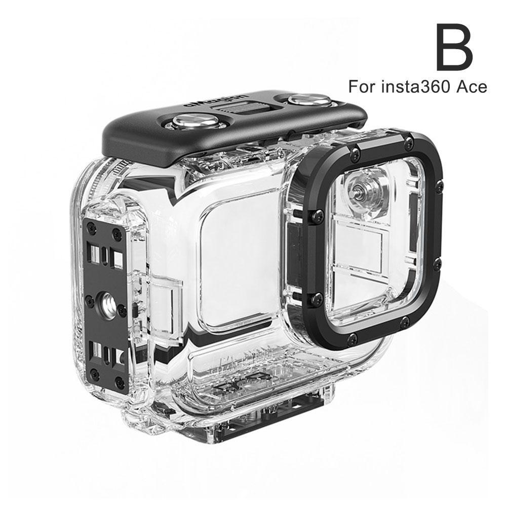 For Insta360 Ace Pro Diving Shell Horizontal-Vertical Dive Waterproof ...