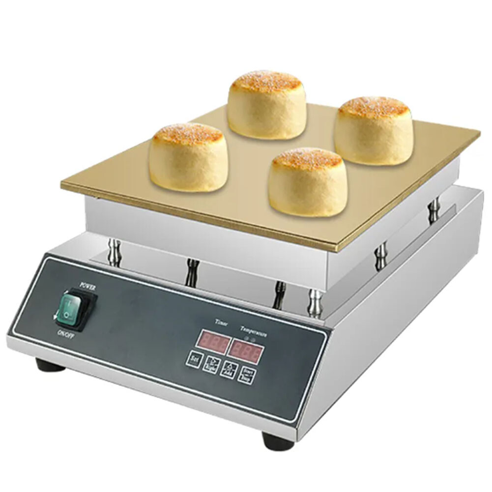 Electric Souffle Pancakes Maker Digital Double Plate Egg Pastry ...