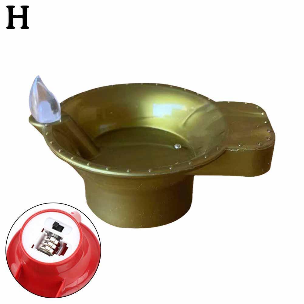 Water Sensor Light NEW Diwali LED Candle Lamp Small Decorative Oil ...