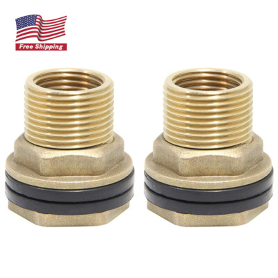 Fittings - Brass Bulkhead Fitting