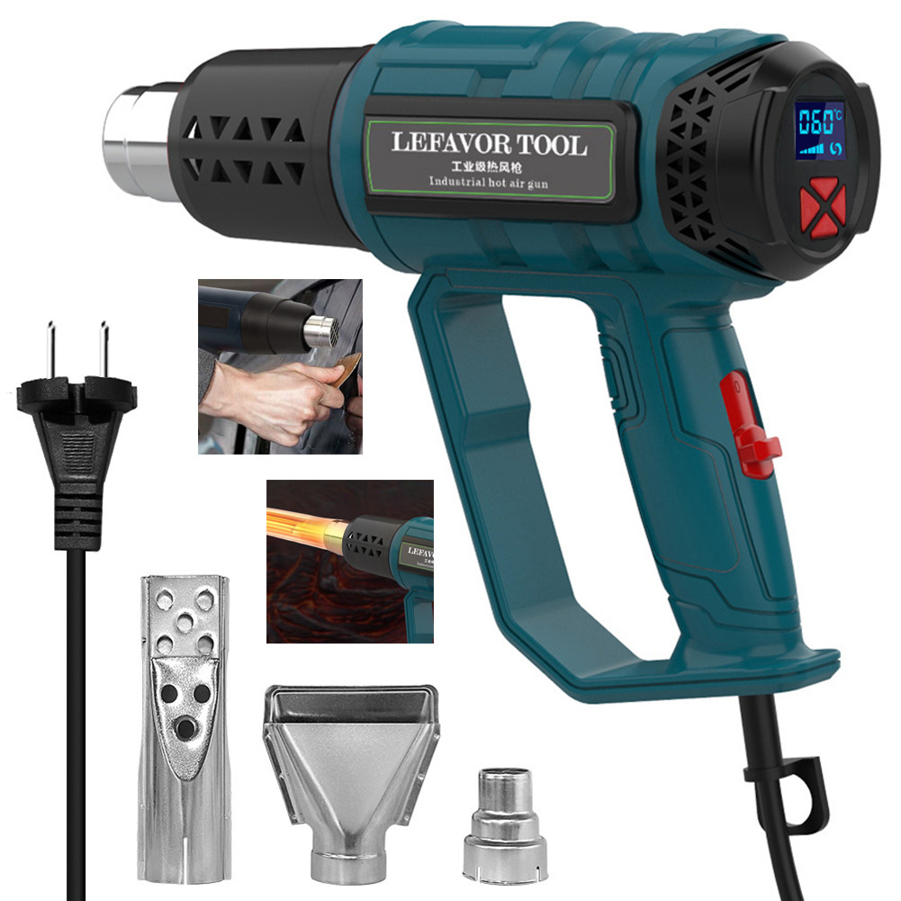 2000W 110V Heat Gun Hot Air Gun Temperature