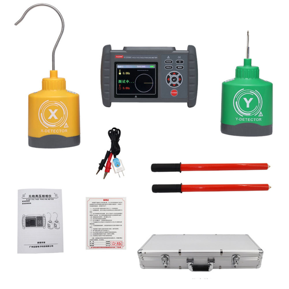 Wireless High Voltage Phasing Phase Sequence Detector Voltage Testers ...