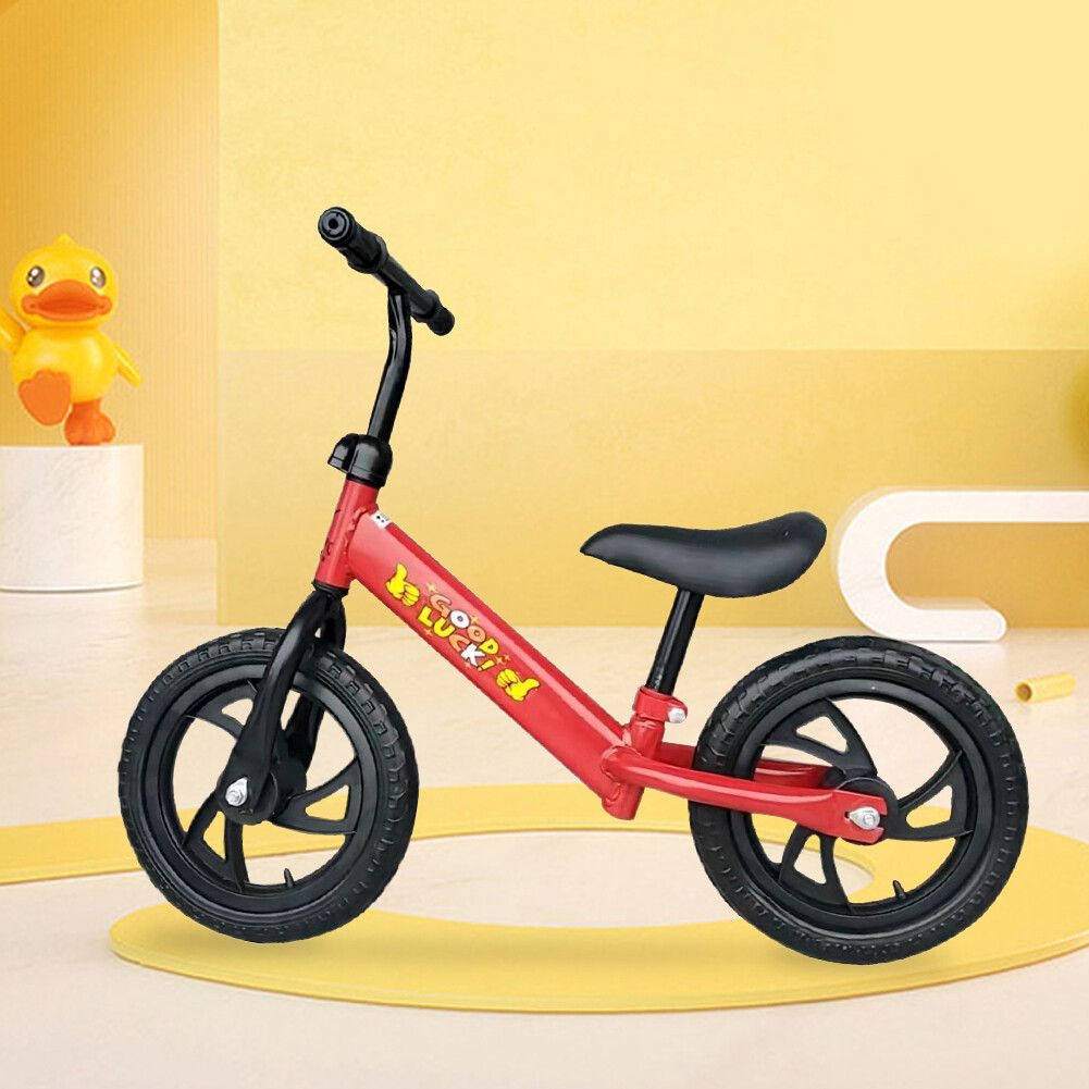 Kids Balance Bike No Pedal Training Bicycle with Adjustable Handlebar ...