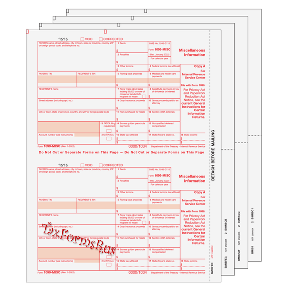2023 IRS TAX FORMS KIT:: 1099-MISC Laser 10 recipients+env+(2)1096 MIS ... 2023 IRS TAX FORMS KIT:: 1099-MISC Laser 10 recipients+env+(2)1096 MIS ...