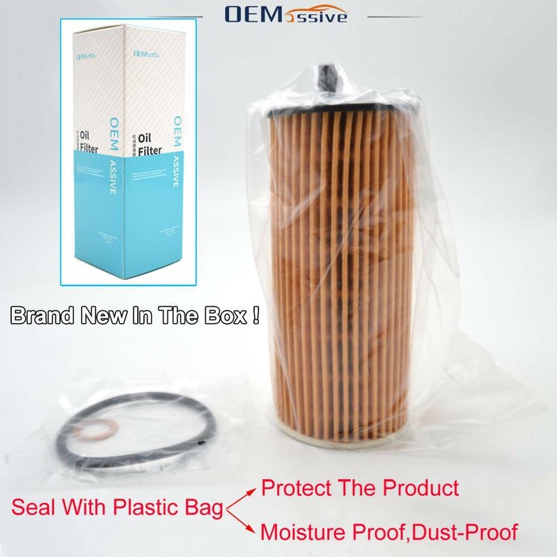 11428507683 Oil Filter Kit For BMW 1/2/3/4/5/6/X1/X3/X4/X5/X6 F10 F20 ...