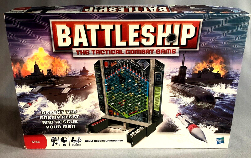 Battleship: The Tactical Combat Game (2008) Board Game – Board Game Guys