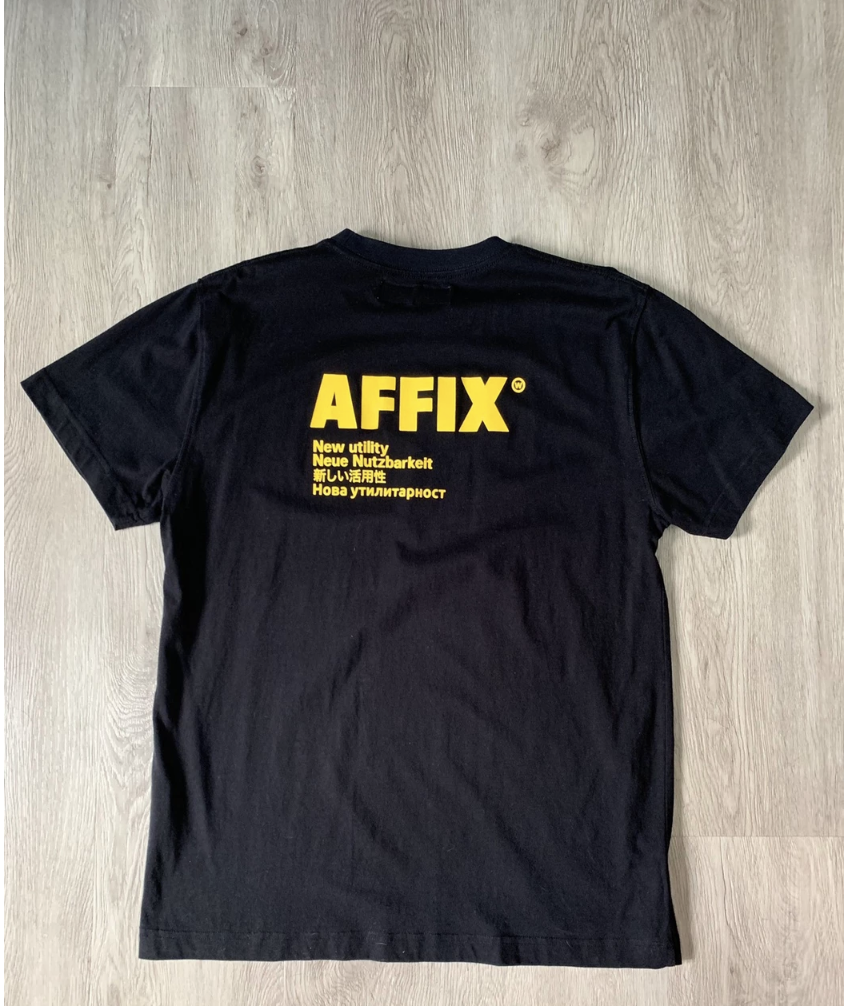 Kiko Kostadinov AFFIX LOGO T-shirt Print Tee New Utility Kiko Kostadinov AFFIX LOGO T-shirt Print Tee New Utility