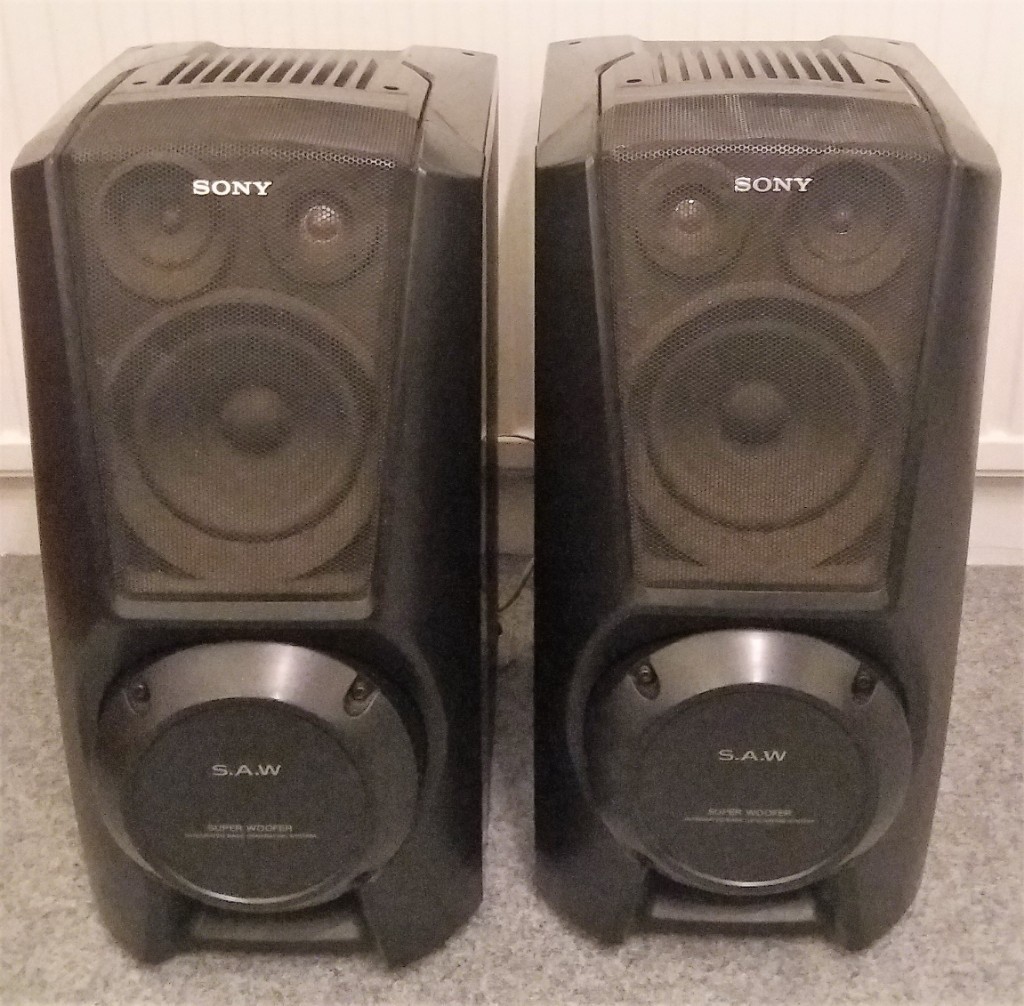 SONY SAW SS-XB8AV SUPER-WOOFER INTEGRATED BASS GENERATING SPEAKER ...