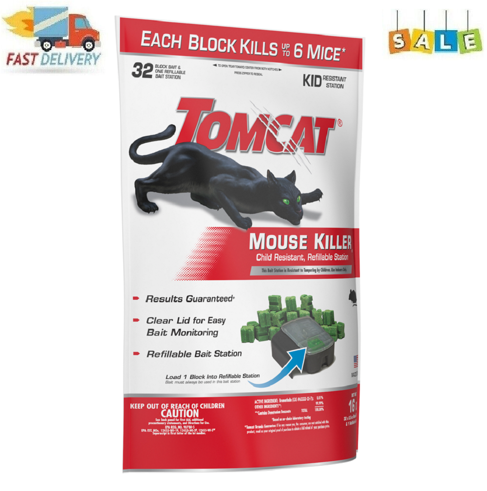 Tomcat Bait Blocks | Weather-station