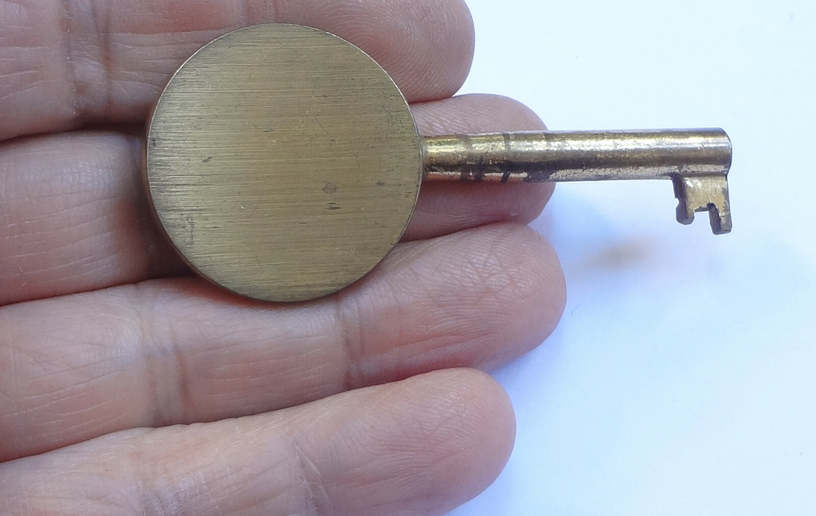 Купить Замки , ключи Unusual Brass Flat Skeleton Barrel Key # в ...
