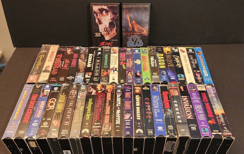 Scarface (widescreen) (1983) on Universal (United Kingdom VHS videotape)