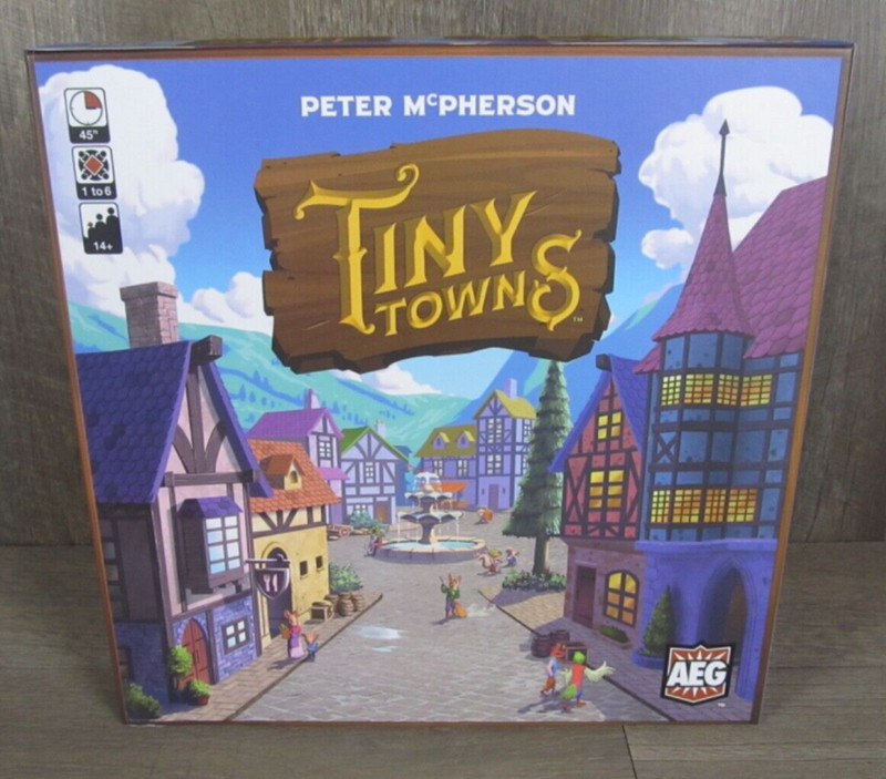 Tiny Towns (2019) Board Game – Board Game Guys