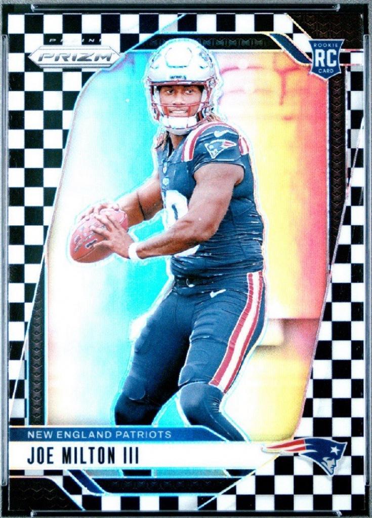2024 Panini Prizm - Rookies Joe Milton III #354 Black 2024 Panini Prizm - Rookies Joe Milton III #354 Black