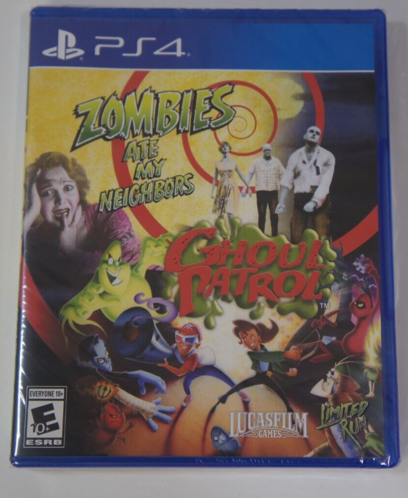 Zombies Ate My Neighbors Ghoul Patrol PS4 Limited Run Games Zombies Ate My Neighbors Ghoul Patrol PS4 Limited Run Games