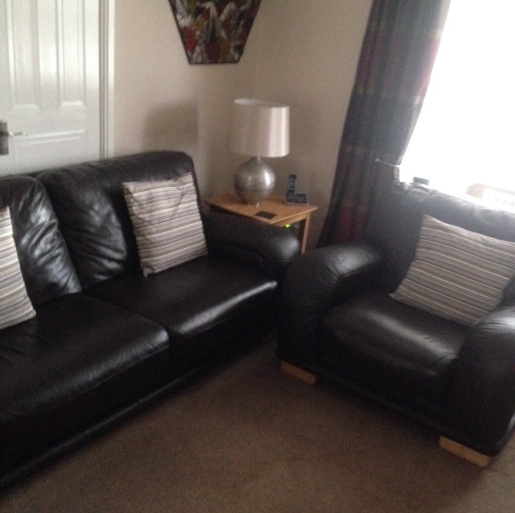 Leather 3 piece suite DFS | in Hull, East Yorkshire | Gumtree