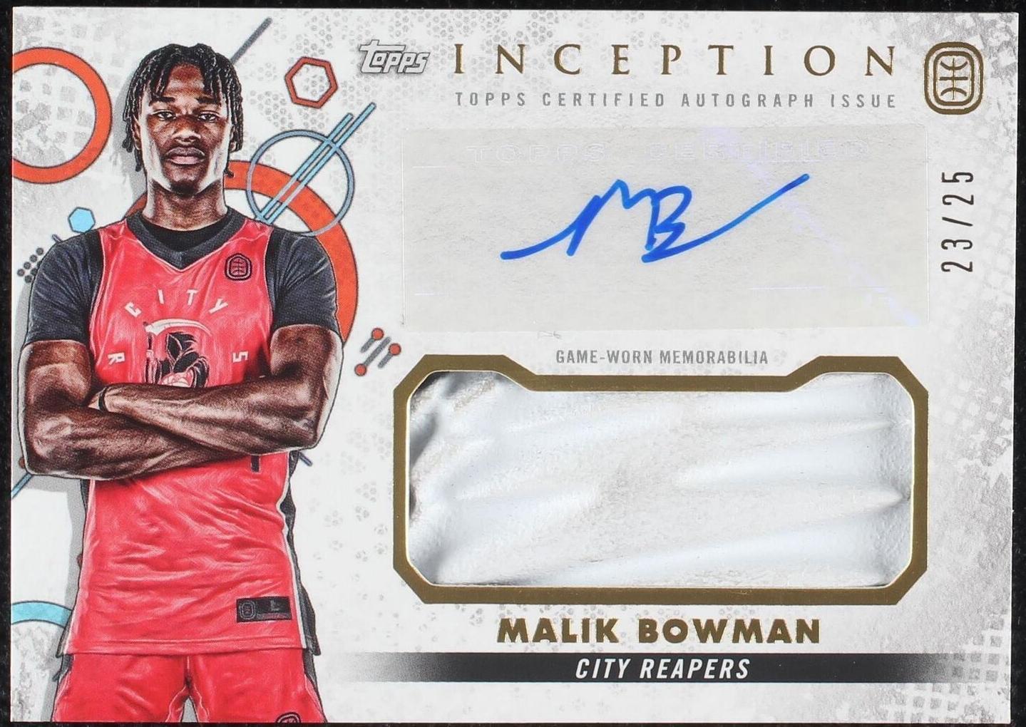 2022-23 Topps Inception OTE Overtime Elite - Inception Autographed ...