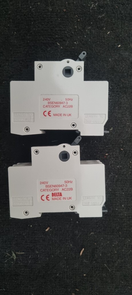 EATON MEM 100a ISOLATOR 2 POLE MAIN SWITCH MS1001N MEM 2 | in Staines ...