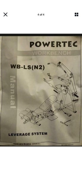 Powertec Multi Gym for sale in UK | View 54 bargains