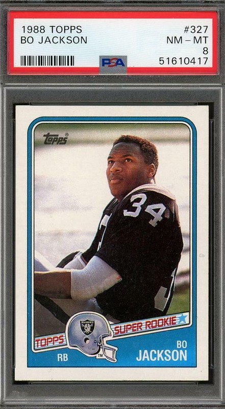 Bo Jackson Baseball Card Database - Newest Products will be shown first ...