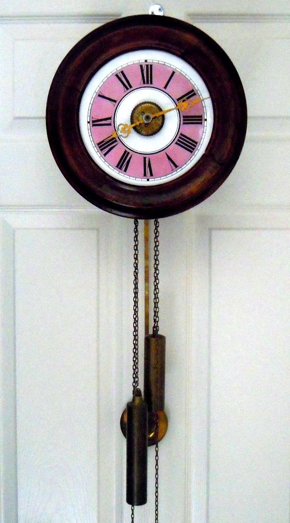 *RARE* VINTAGE POSTMAN ALARM WALL CLOCK c1900 - WORKING | in Andover ...