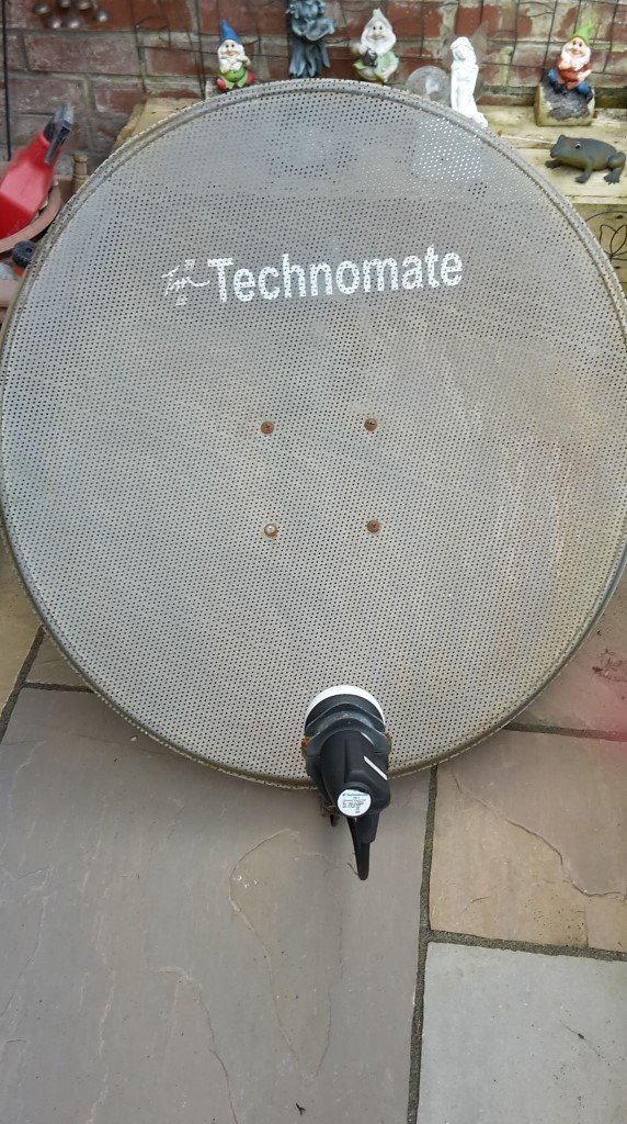 Technomate TM-5402 HD CI +Super+ satellite receiver /motorised dish ...