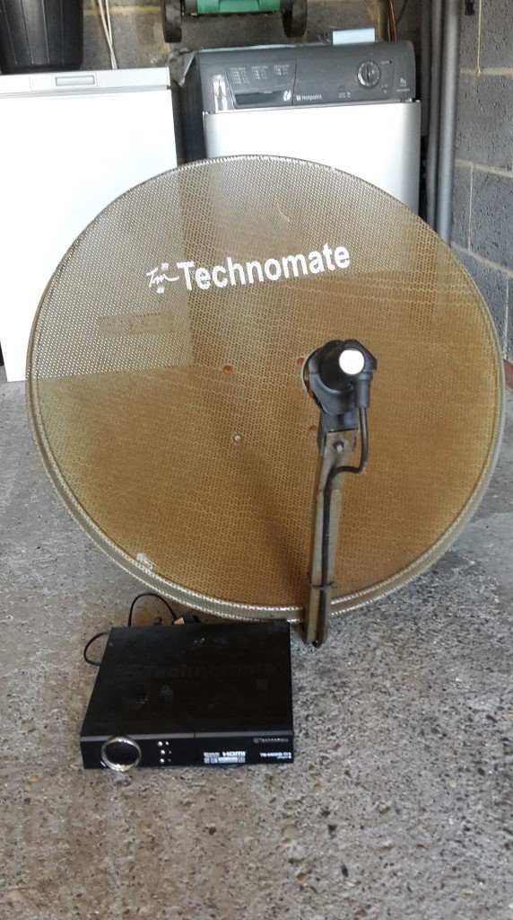 Technomate TM-5402 HD CI +Super+ satellite receiver & 80CM SATELLITE ...