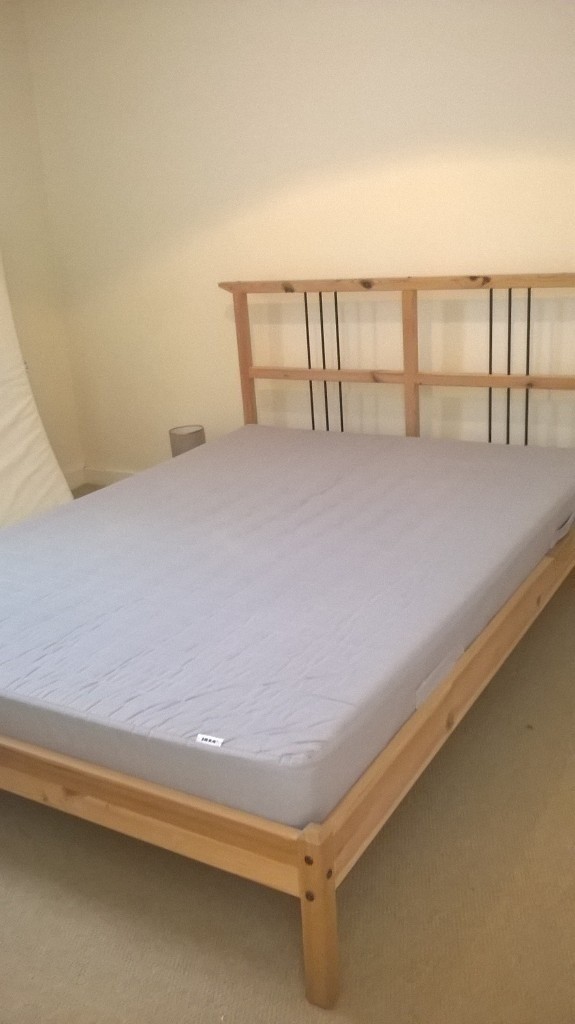 Ikea Double Bed Frame And Excellent Mattress 140 X 200 In Fareham