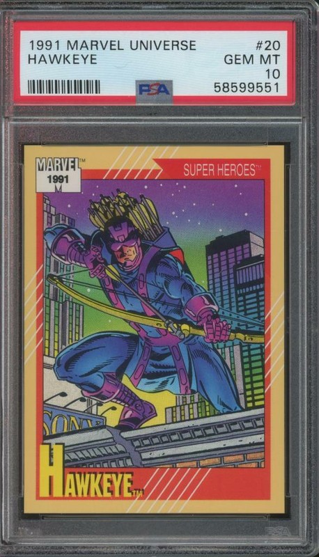 2019 Flair Marvel - Hawkeye Cards