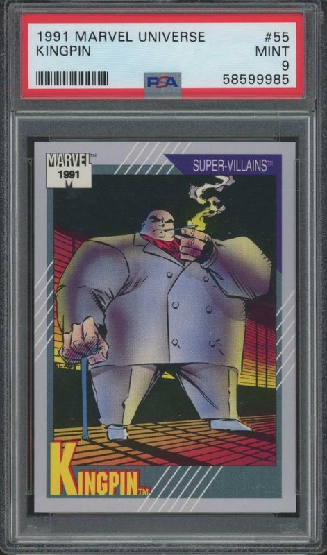2019 Flair Marvel - Kingpin Cards