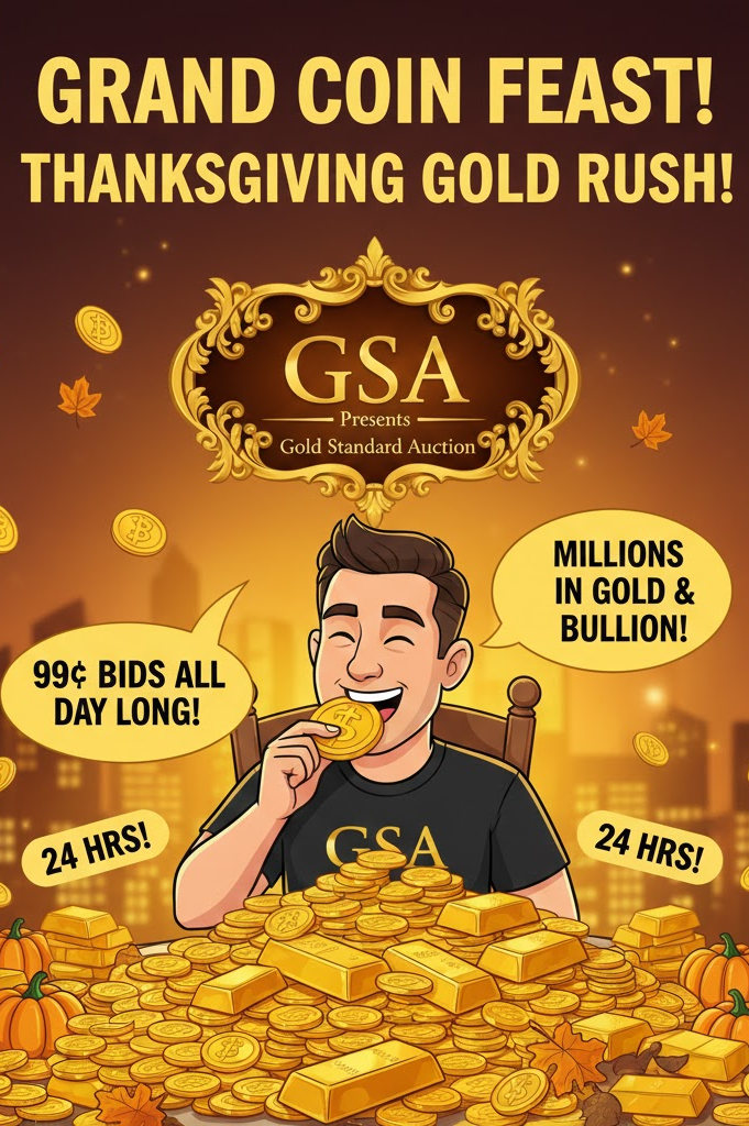 Coin Cowboy Thanksgiving – The Harvest-Flip Hoedown! | eBay Live Video