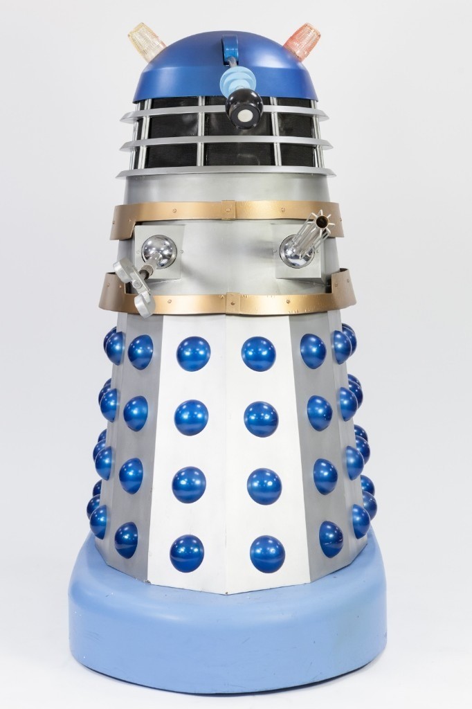 Full-Size/Life Size Movie Replica Dalek (Kaled) Doctor Who Prop Silver ...