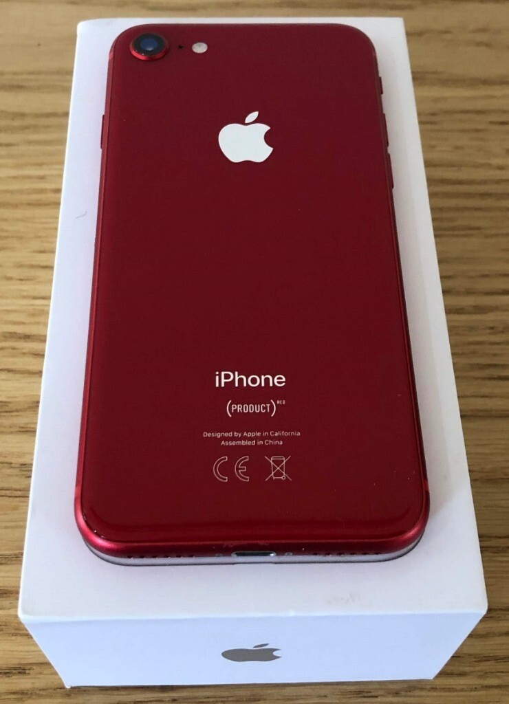 Apple iPhone 8 (PRODUCT)RED - 64GB - (Unlocked) A1905 (GSM) With ...