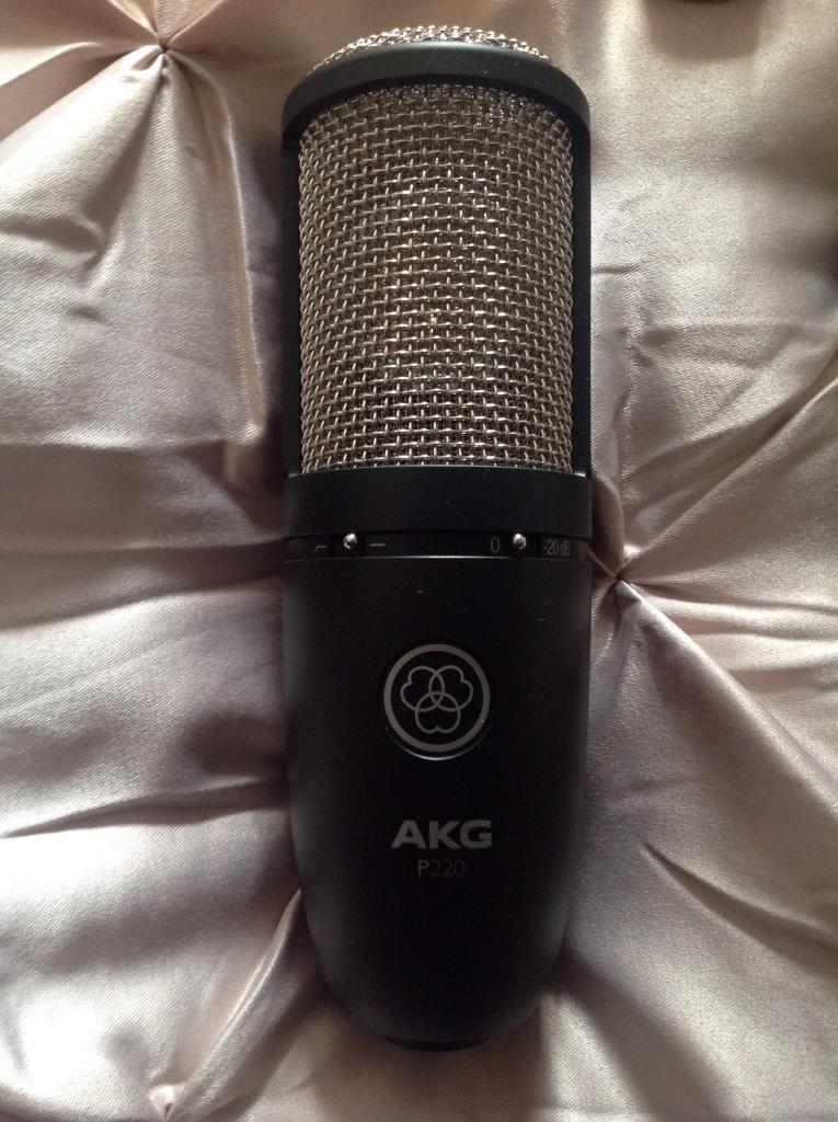 AKG P220 Large Condenser Microphone - Like New - Still Available | in ...
