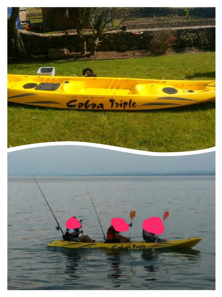 Cobra triple kayak ocean sit on kayak | in Swansea | Gumtree