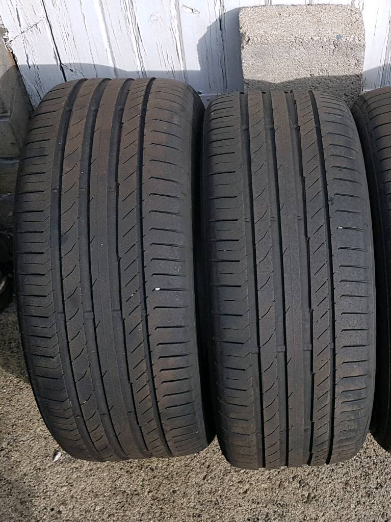 2 x Continental 235/45 R17 tyres | in Aberdeen | Gumtree