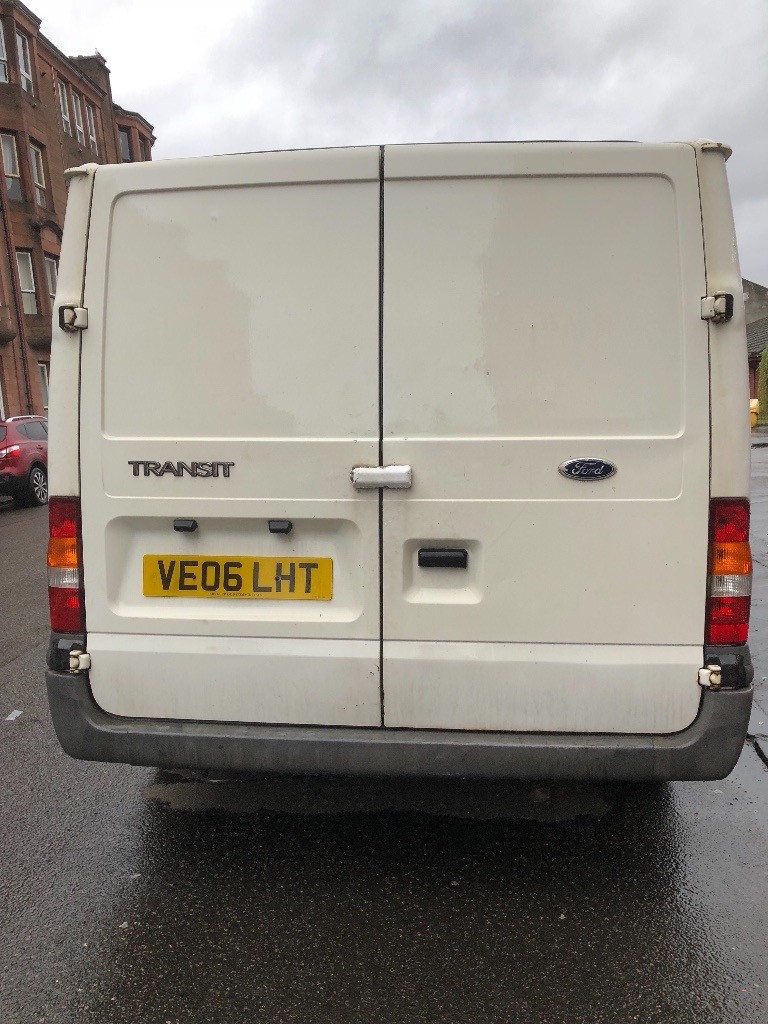 White ford transit small wheel base van | in Renfrew, Renfrewshire ...