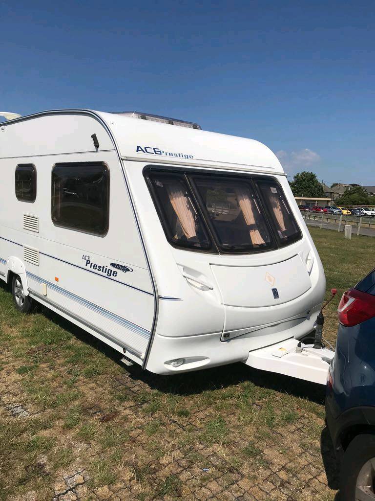 Ace Prestige 4 Berth 2005 fixed bed caravan | in Pontypool, Torfaen ...