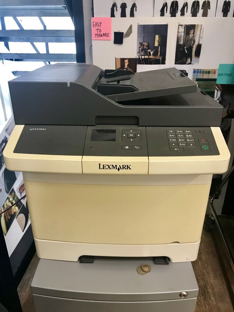 FREE COLOUR PRINTER GOOD QUALITY USED Lexmark CX310dn 7527-231 | in ...