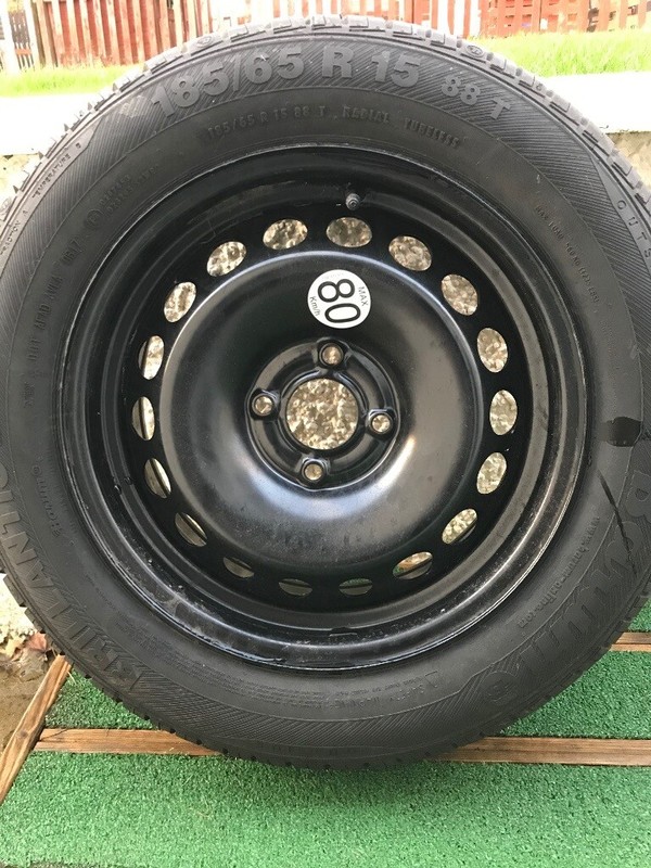 Dacia Duster spare wheel