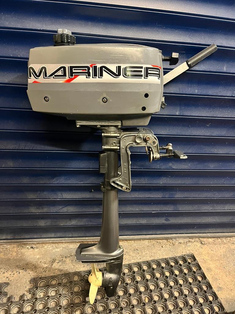 Mariner Yamaha 2hp short shaft 2 stroke outboard serviced! Only 10.5kg ...