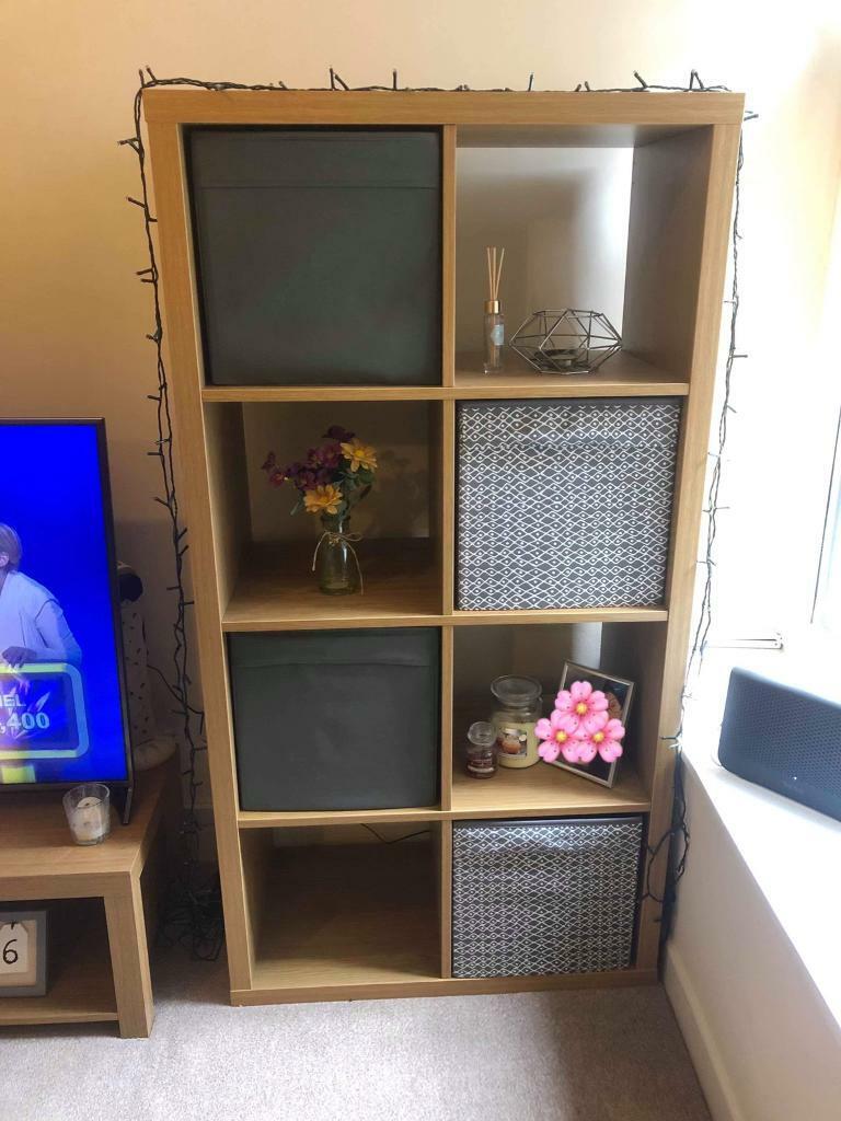 IKEA KALLAX OAK EFFECT SHELVING UNIT | in Mountain Ash, Rhondda Cynon ... IKEA KALLAX OAK EFFECT SHELVING UNIT | in Mountain Ash, Rhondda Cynon ...