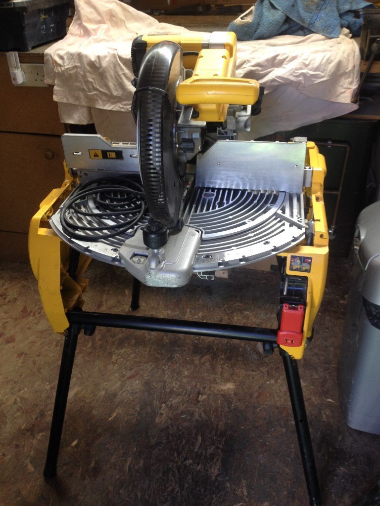 DeWalt D27105-QS Flip Over Saw/Combination Saw - 305mm Blade (240 Volt ...