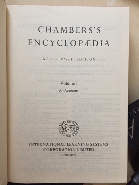 Chambers Encyclopedia for sale in UK | View 64 bargains
