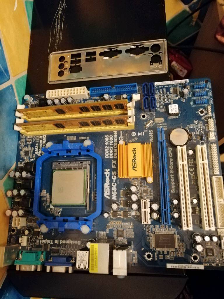 Asrock N68C-GS FX motherboard bundle | in Balgreen, Edinburgh | Gumtree