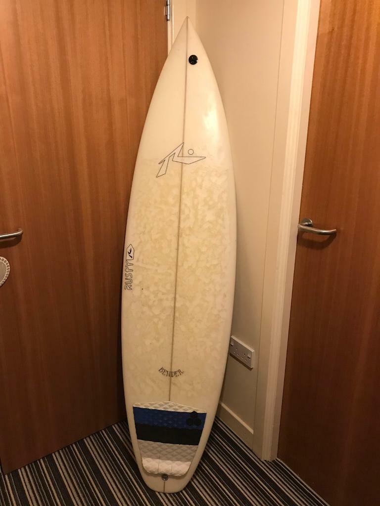 Rusty Surfboard 6 1 X 18 5 X 2 3 25 8 Litres Shortboard In Banff