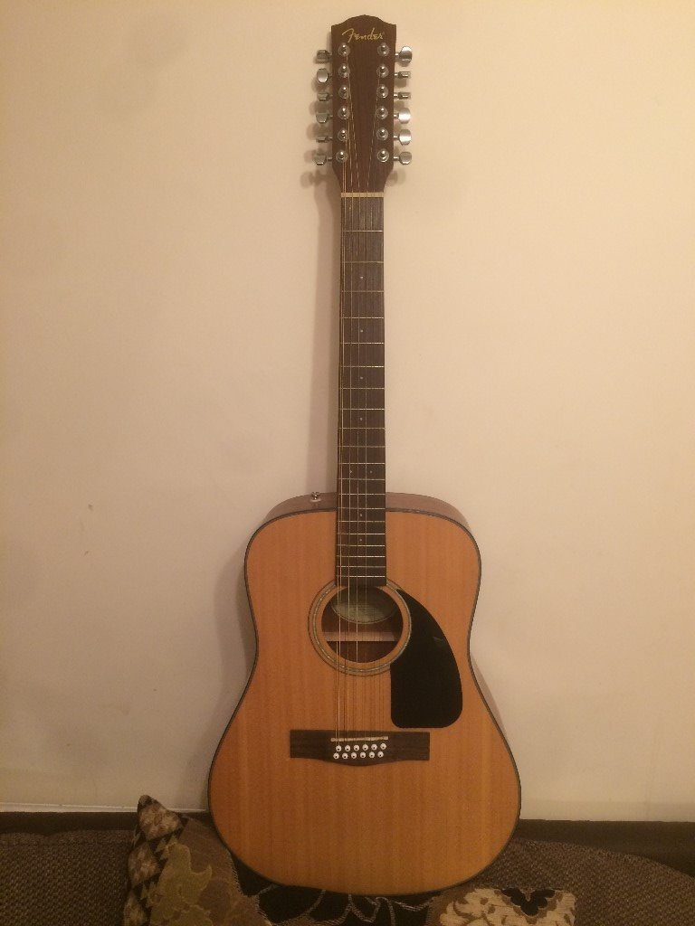 Fender 12-string acoustic guitar | in Newport | Gumtree