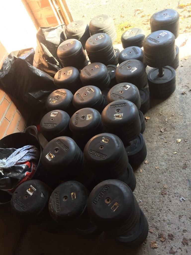 Ivanko Dumbbells / weights 10 pairs 30kg - 50kg | in Nottingham ... Ivanko Dumbbells / weights 10 pairs 30kg - 50kg | in Nottingham ...