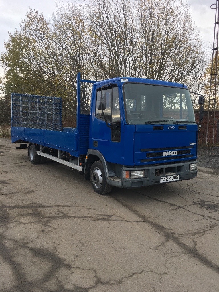 2001 iveco ford cargo 23ft bevertail with very low miles 52219 ...