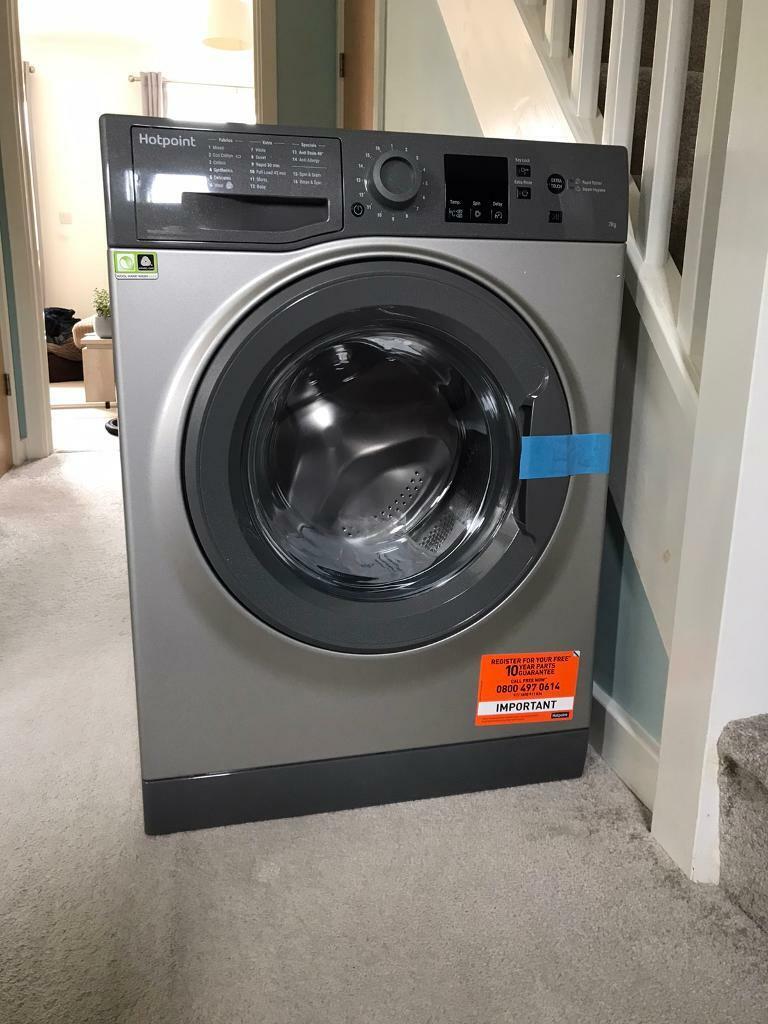 NEW Hotpoint Washing Machine - Graphite - 7kg 1400 spin | in Swindon ... NEW Hotpoint Washing Machine - Graphite - 7kg 1400 spin | in Swindon ...