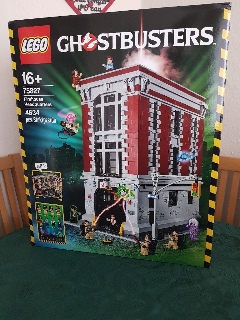 Ghostbusters Firehouse Lego Set